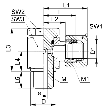 EXMAR | Banjo elbow fittings